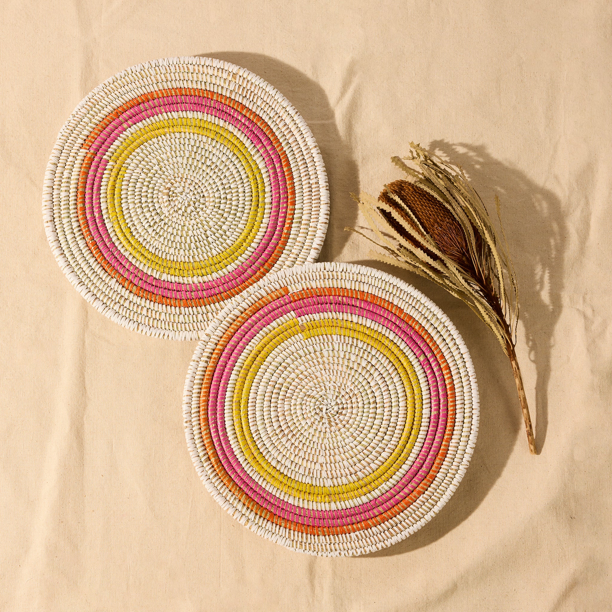 Jahari Woven Placemats – Handmade African Table Mats & Decor