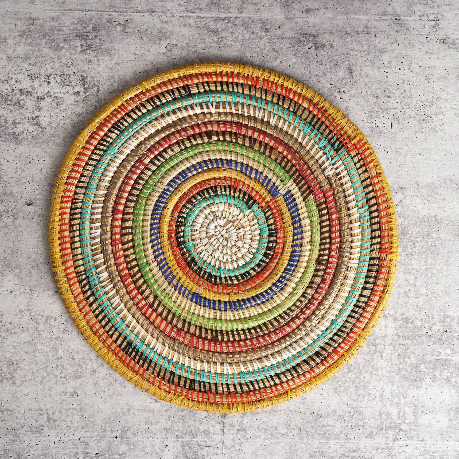 Zalipah Woven Placemats (Set of 2) – Handwoven African Table Mats ...