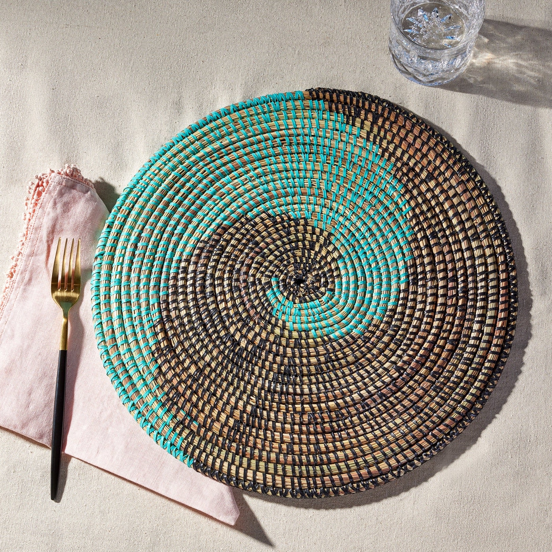 Baba Handwoven Placemats (Set of 2) – African Table Décor | Expedition ...